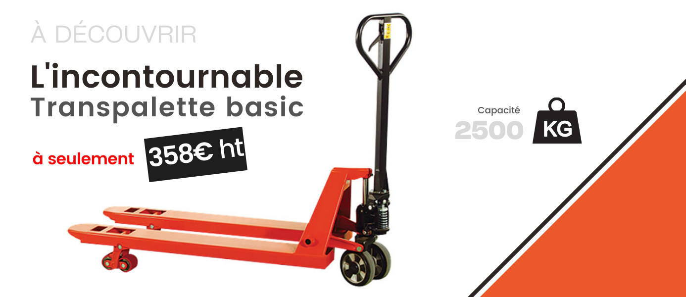France Transpalette, spécialiste transpalettes profesionnels